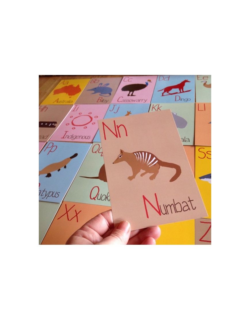 Alphabet 26 Flash Cards – Australian Choice